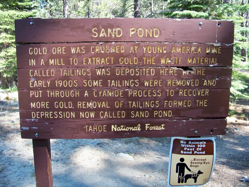 Sand Pond Picnic Ground and Beach | Sierra Nevada Geotourism