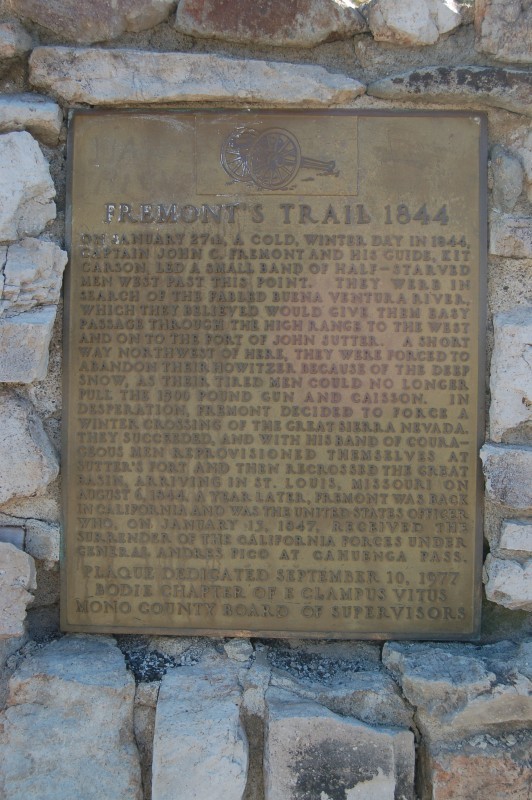 Trail of the John C. Frémont 1844 Expedition (No. 995-1 California ...