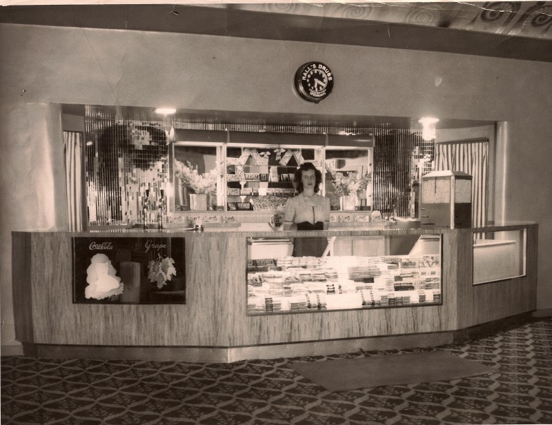 Vintage Movie Theater Concession Stand