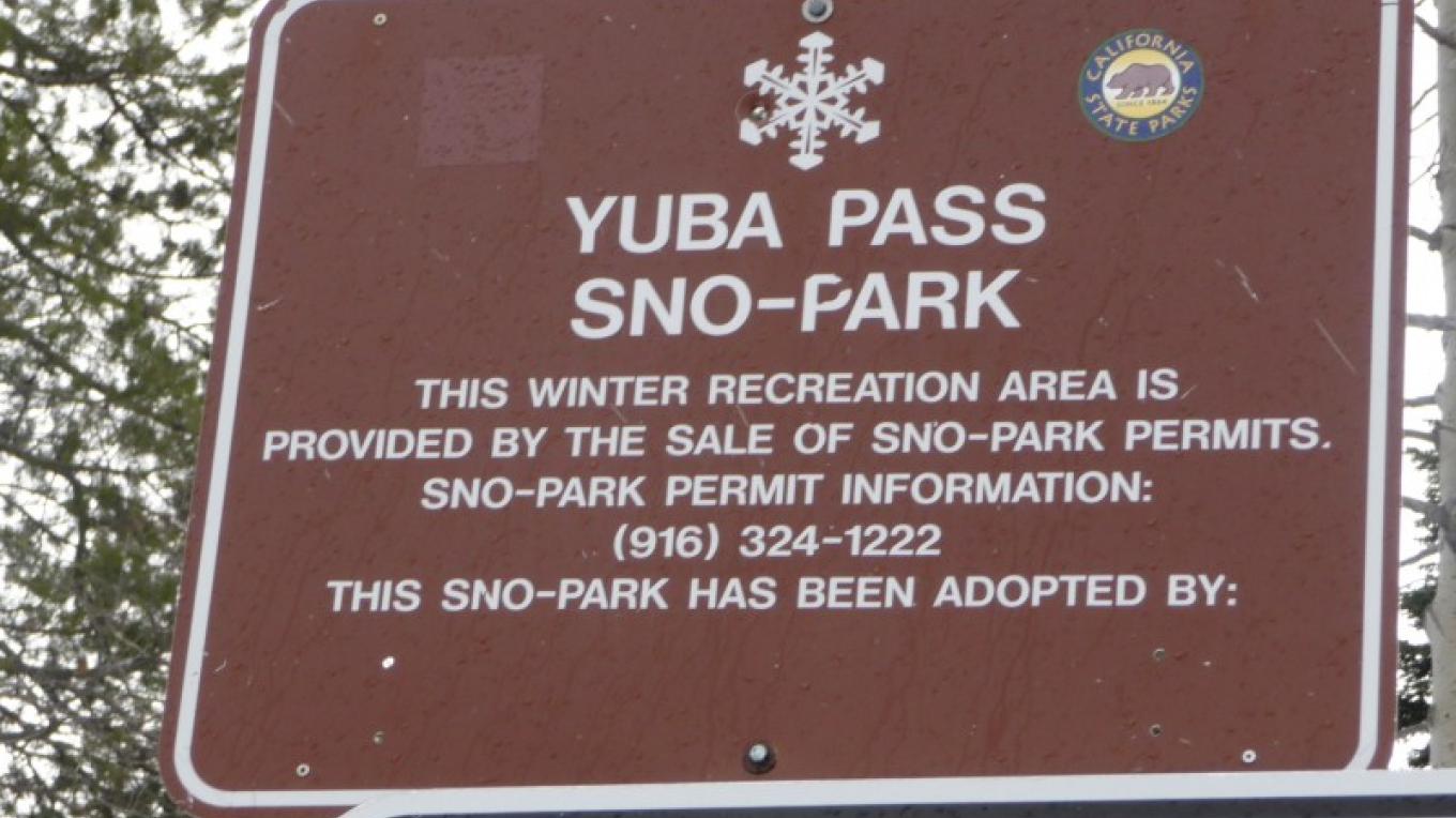 Yuba Pass Snow Park Area Sierra Nevada Geotourism