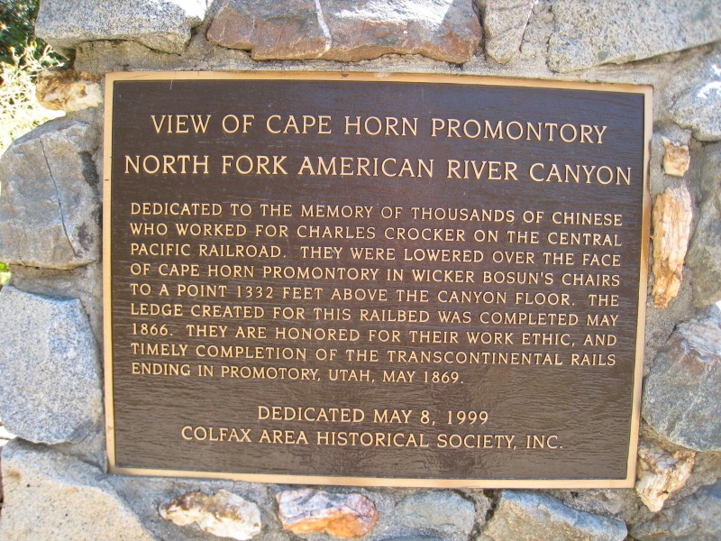 Cape Horn and the Transcontinental Railroad | Sierra Nevada Geotourism