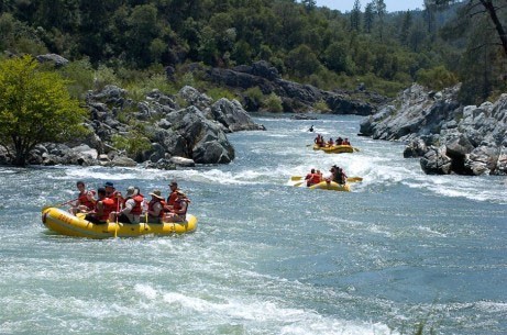 Whitewater Rafting on the South Fork of the American River | Sierra ...