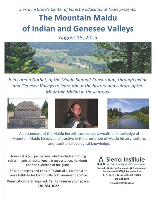 Mountain Maidu of Genesee and Indian Valley | Sierra Nevada Geotourism