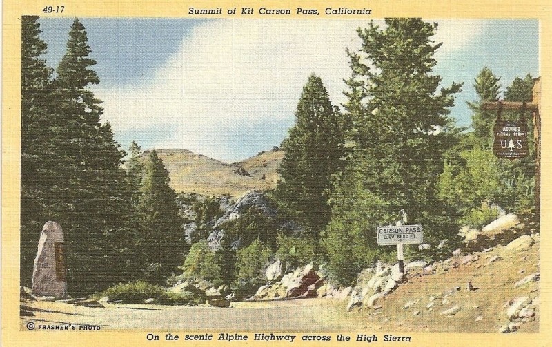 Kit Carson Marker (No. 315 California Historical Landmark) | Sierra ...