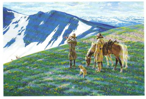 Trail of the John C. Frémont 1844 Expedition (No. 995-1 California ...