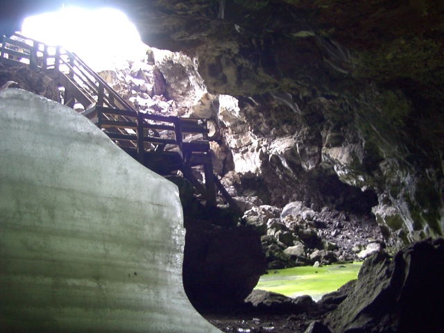 New Mexico Ice Caves Photo Contest — Ice Cave And Bandera Volcano