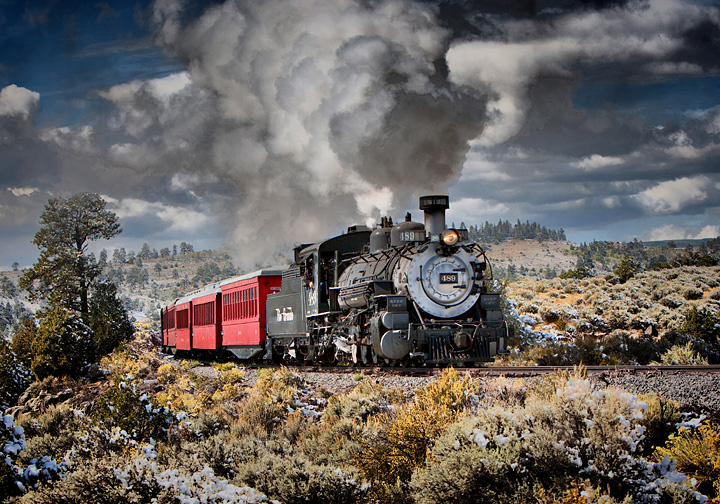 Cumbres & Toltec Scenic Railroad At Antonito, Colorado | Four Corners ...