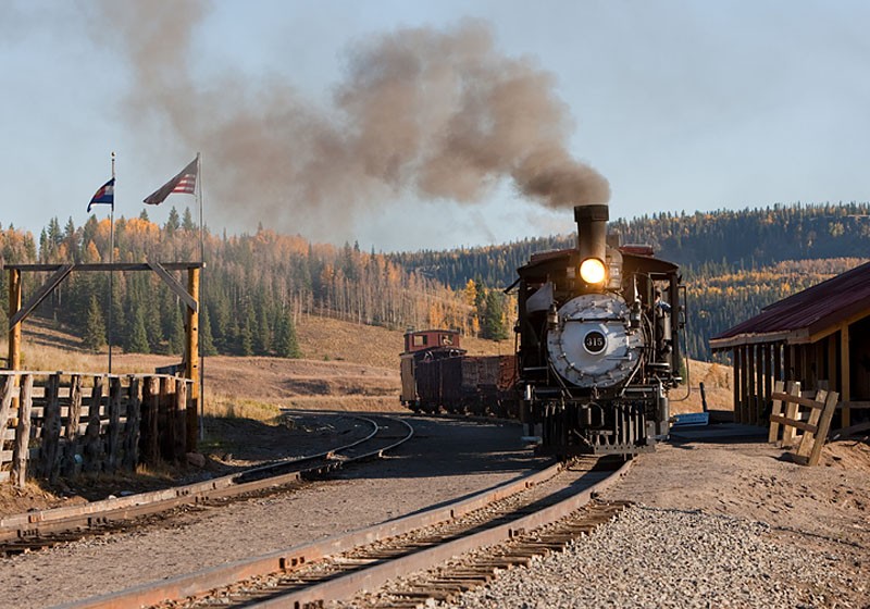 Cumbres & Toltec Scenic Railroad At Osier, Colorado | Four Corners Region