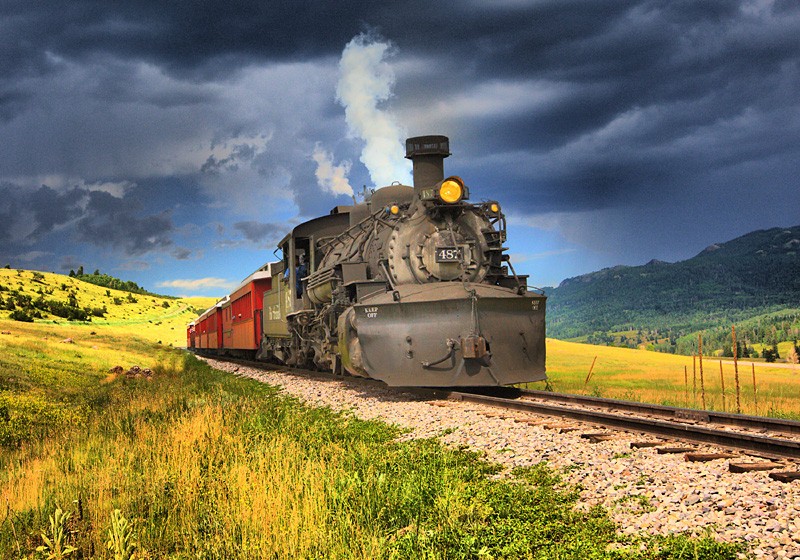 Cumbres & Toltec Scenic Railroad At Chama, New Mexico | Four Corners Region