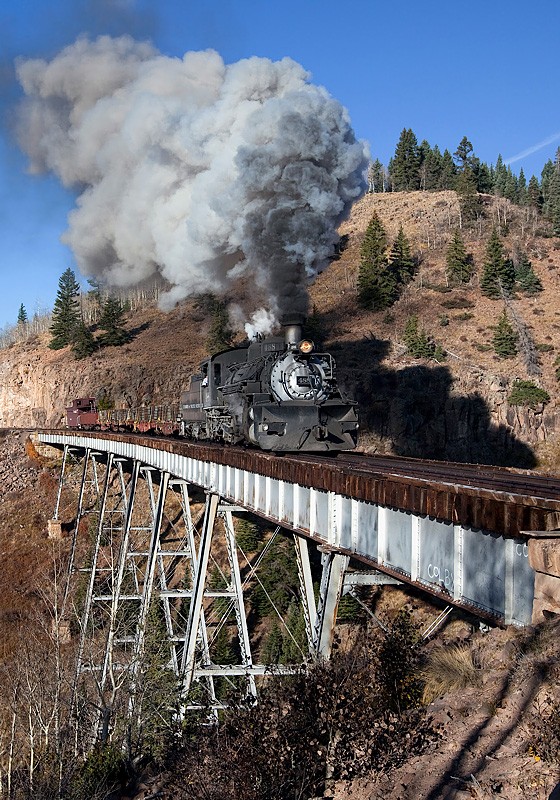 Cumbres & Toltec Scenic Railroad At Chama, New Mexico | Four Corners Region