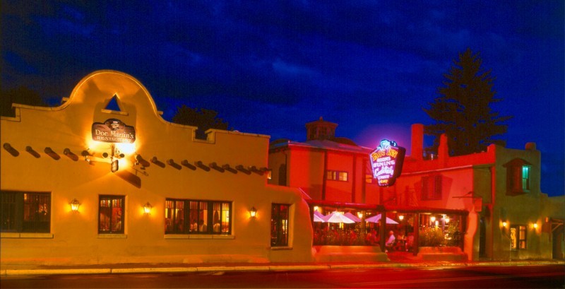 The Historic Taos Inn, Doc Martin's Restaurant, and the Adobe Bar ...