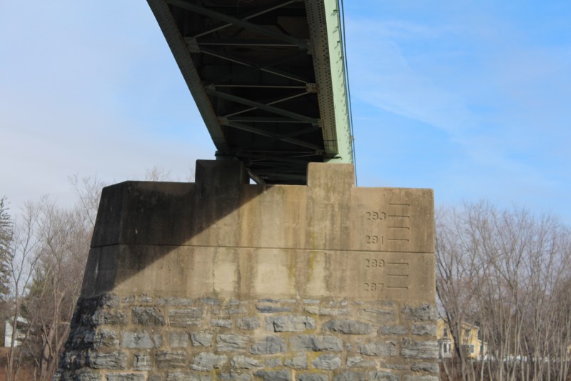 Portland-Columbia Pedestrian Bridge - Portland, PA | Scenic Wild ...