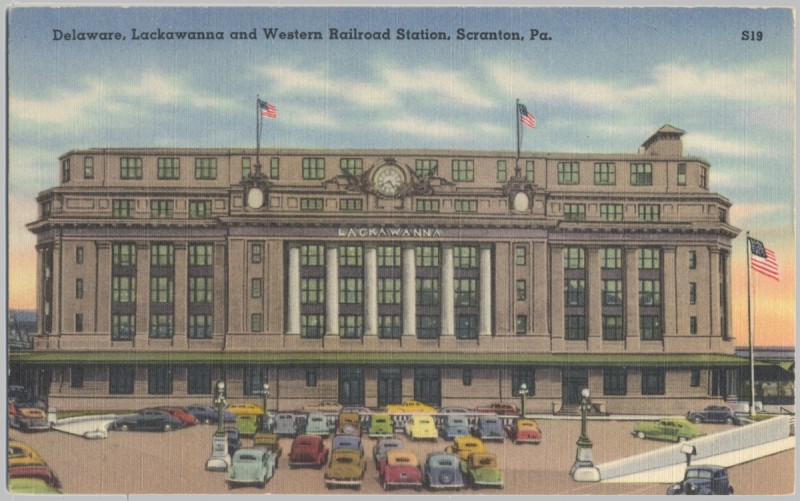 DL&W (Delaware Lackawanna & Western) Railroad Installations - East ...