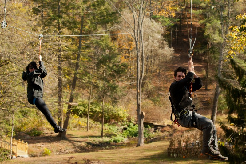 Pocono Zip Racer - East Stroudsburg, PA | Scenic Wild Delaware River