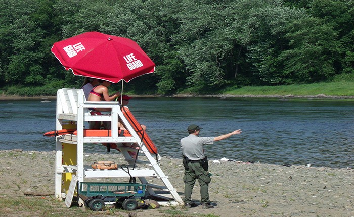 Milford Beach - Milford, PA | Scenic Wild Delaware River