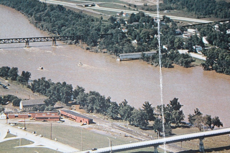 Portland-Columbia Pedestrian Bridge - Portland, PA | Scenic Wild ...