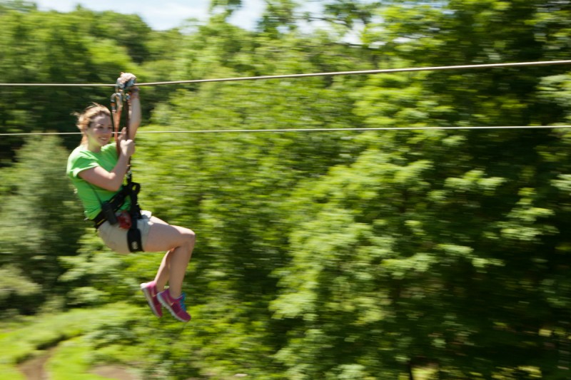 Pocono Zip Racer - East Stroudsburg, PA | Scenic Wild Delaware River