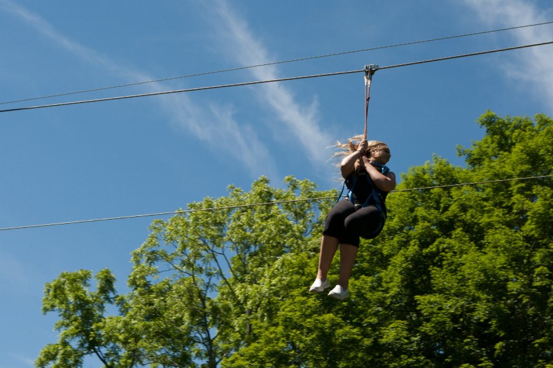 Pocono Zip Racer - East Stroudsburg, PA | Scenic Wild Delaware River