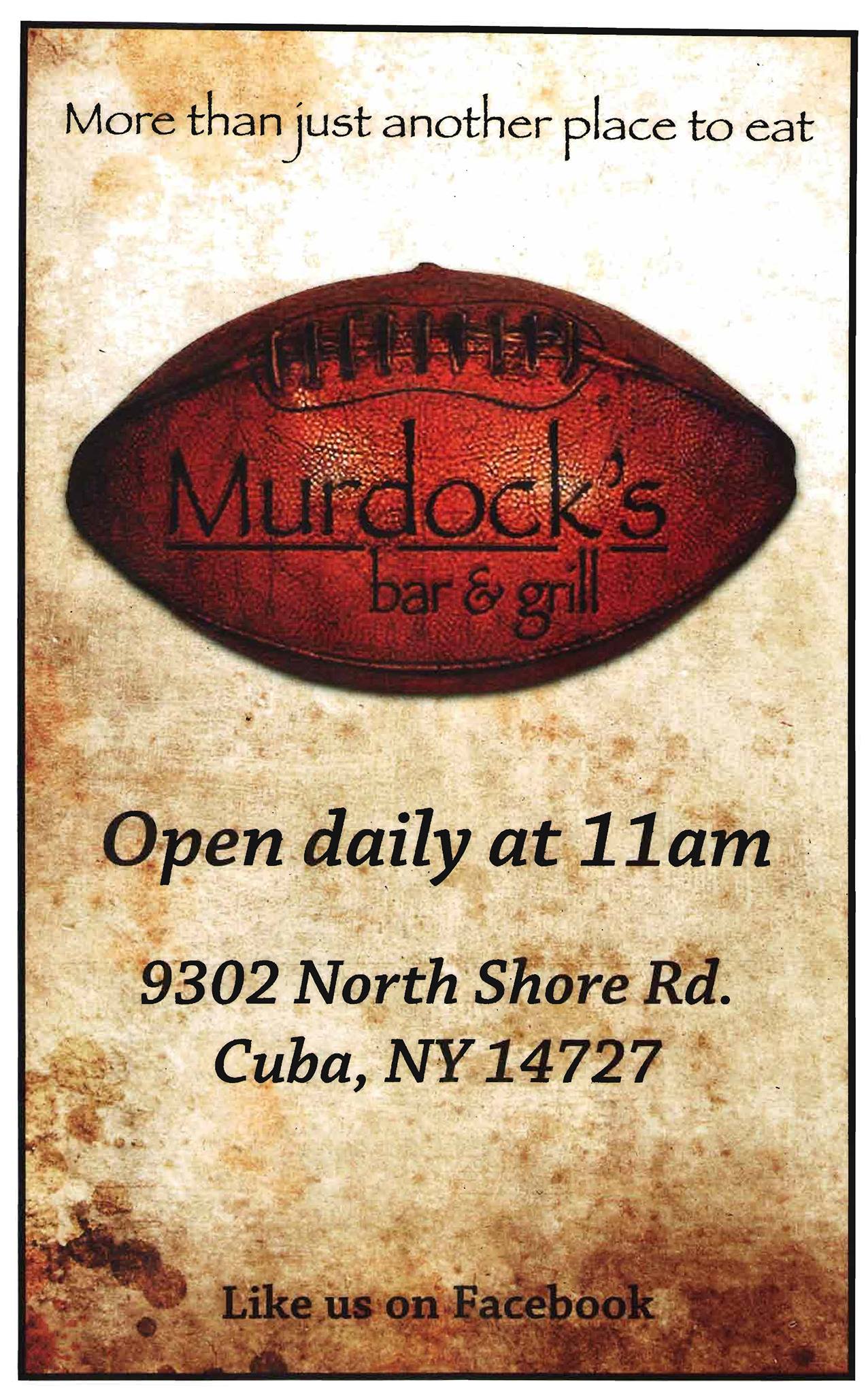 Murdock's Bar and Grill | Explore Genesee Valley