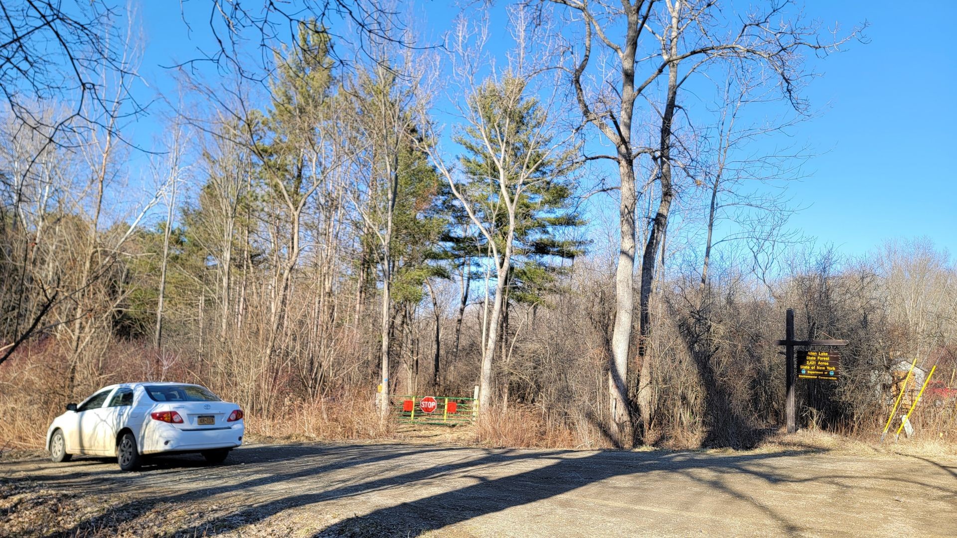 Hidden Falls Trail Parking Area, Allen Lake State Forest | Explore ...
