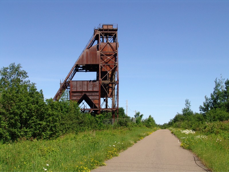 Bruce Mine Headframe | Heart of the Continent