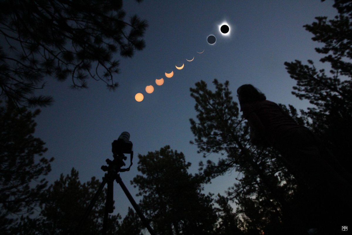 Maine Solar Eclipse - Hancock County, Maine