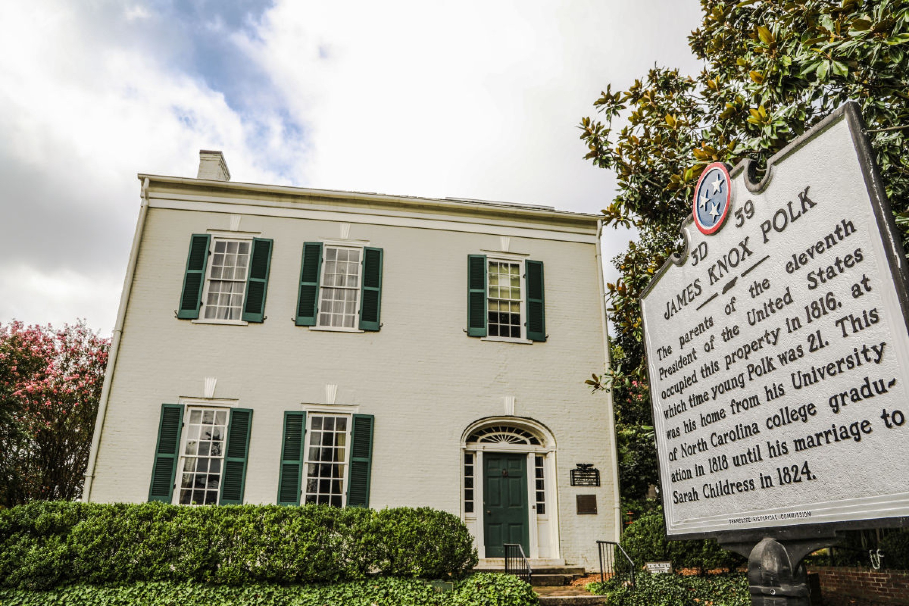 President James K. Polk Home & Museum | Tennessee River Valley