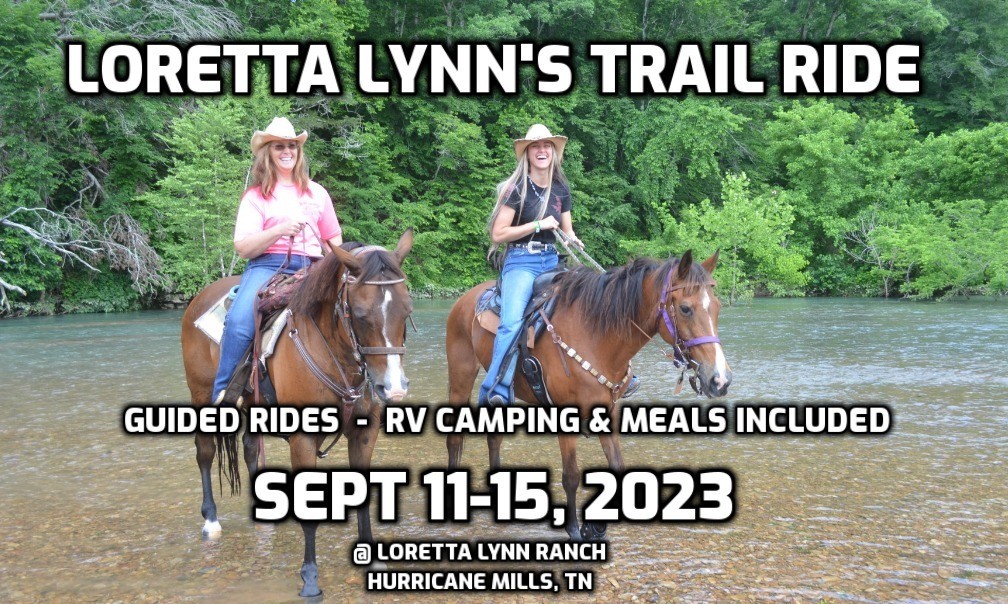 Annual Horseback Ride At Loretta Lynn's Ranch | Tennessee River Valley