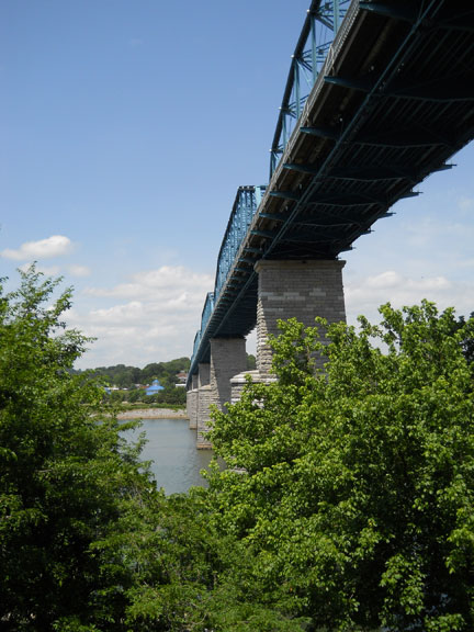 Walnut Street Bridge, Chattanooga, Tenn. | Tennessee River Valley