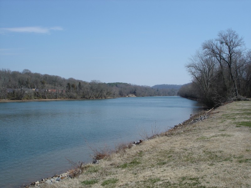 Hiwassee River (as it flows between Bradley and McMinn counties ...